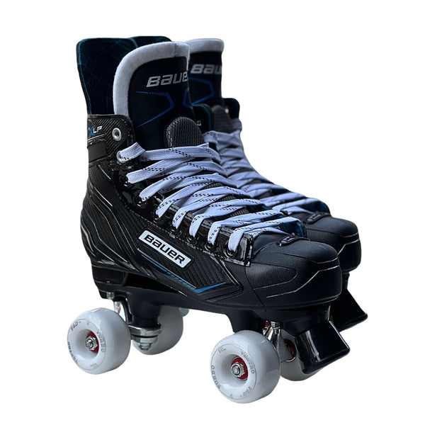 Bauer XLP Quad Roller Skates with Playmaker Plates Set & Ventro Wheels ...